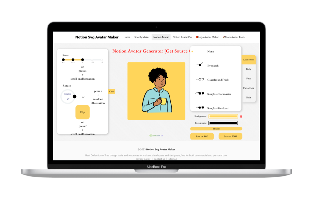 定制你的专属Notion头像，这两个免费工具泰裤辣！ - 知乎