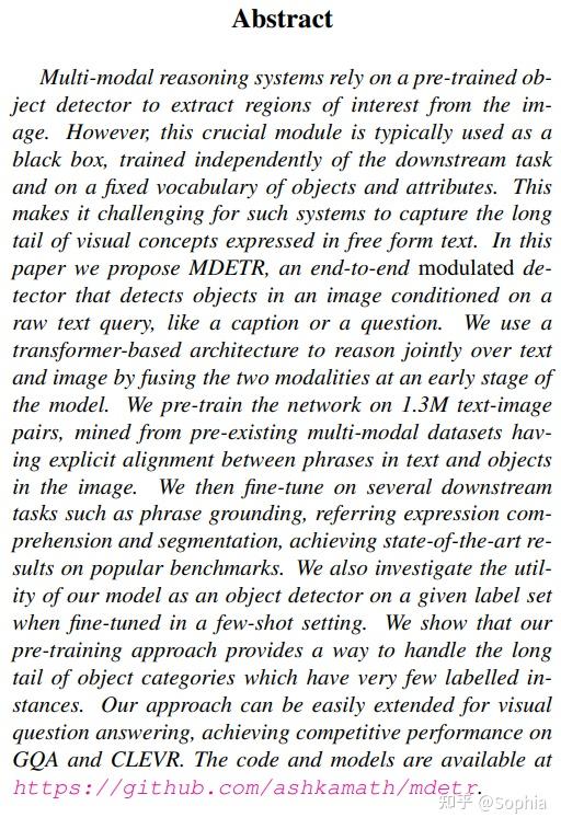 超强！MDETR：基于Transformer的端到端调制目标检测神器！Facebook开源 - 知乎