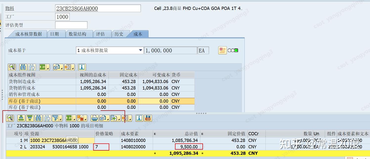 SAP-基础篇-36-特殊采购类型F30-委外加工标准成本核算（各种特殊场景） - 知乎