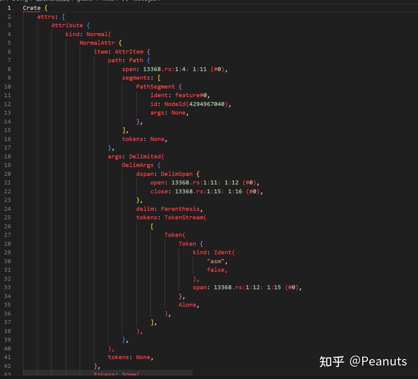RUST获取抽象语法树 - 知乎