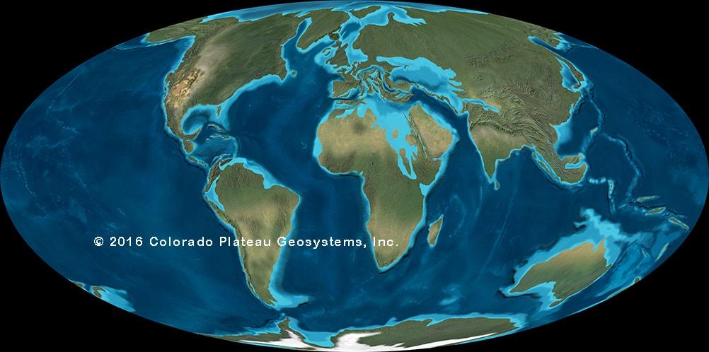 古代世界地图分享(1)全球大陆漂移 - 知乎