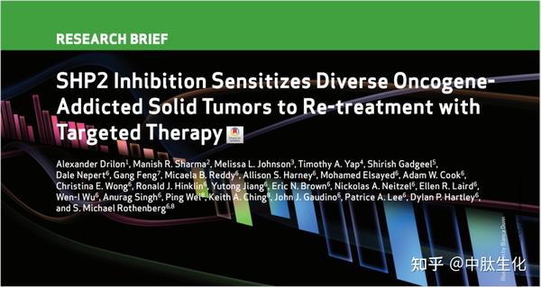 CD：万能辅助来了！协同增效多种靶向药物，SHP2抑制剂有望成为抗癌的“百搭好拍档”！ - 知乎