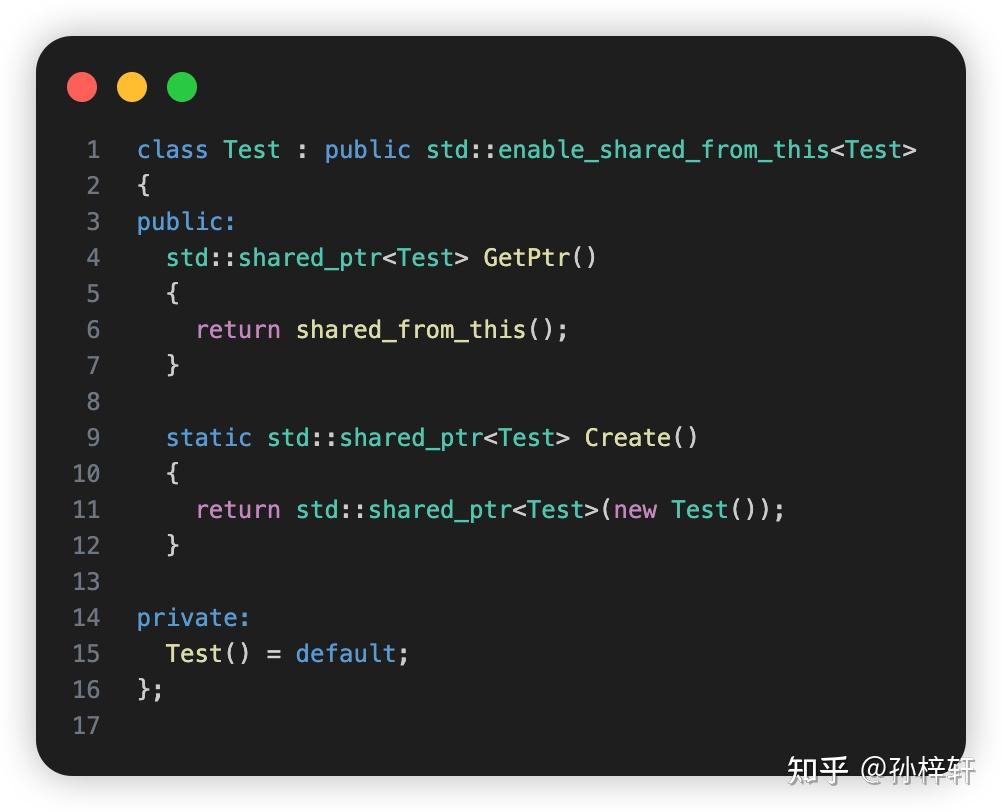 STL enable_shared_from_this深入了解 - 知乎