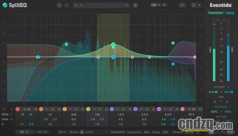Eventide推出SplitEQ插件：采用了专利的频谱分割技术 - 知乎