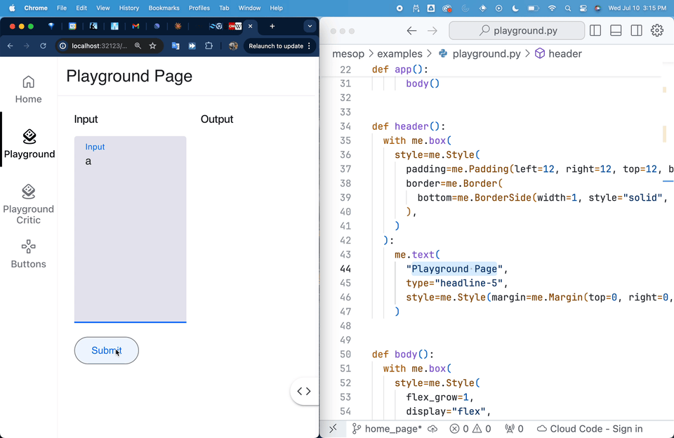 好学编程：Mesop一个轻量级的Python Web框架，快速完成Web应用的原型设计 - 知乎