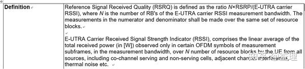 RSSI、RSRP和RSRQ - 知乎