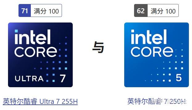 Core 7 240h、250H 对比Ultra 7 255H有哪些差别，性能差距大吗？对于轻薄本来说应该如何选？ - 知乎
