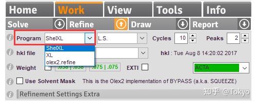 Olex2无法精修案例1 - 知乎
