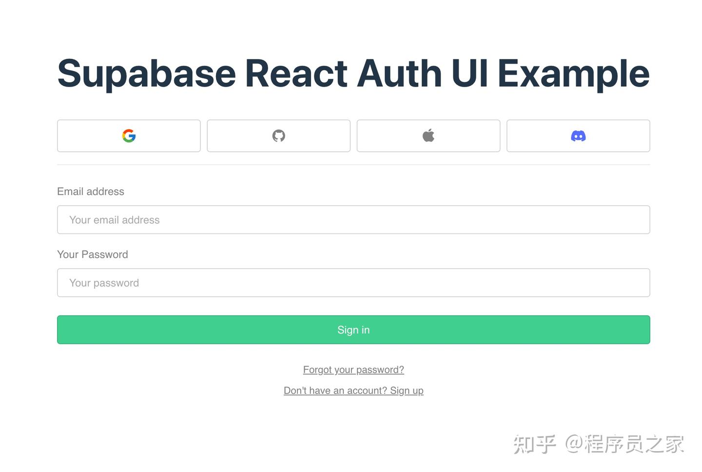 如何使用 Supabase Auth 在您的应用程序中设置身份验证 - 知乎