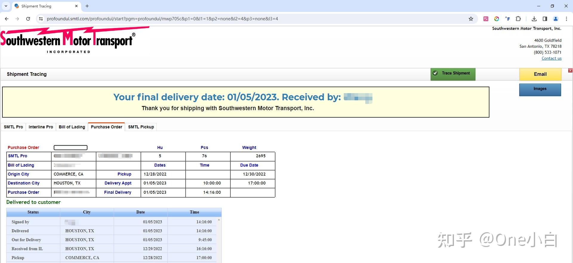 25 家美国尾程派送卡车承运商及货物追踪网址介绍 - 知乎