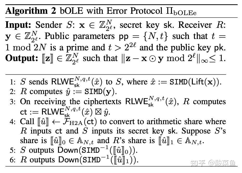 BumbleBee: Secure Two-party Inference Framework for Large Transformers - 知乎