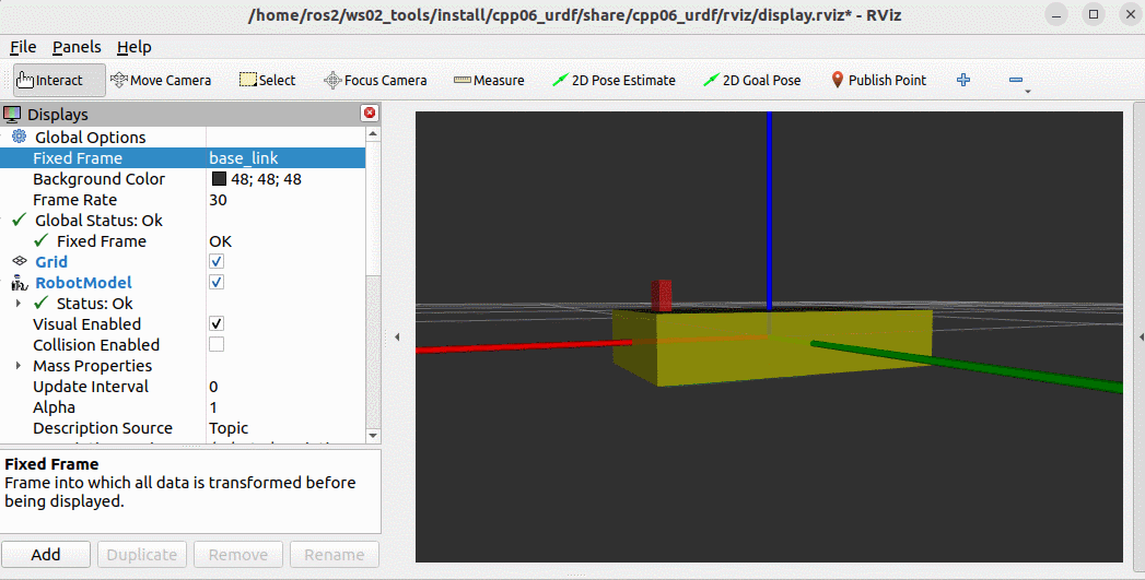 6.4 URDF使用语法【万字解析赶紧码住】 - 知乎