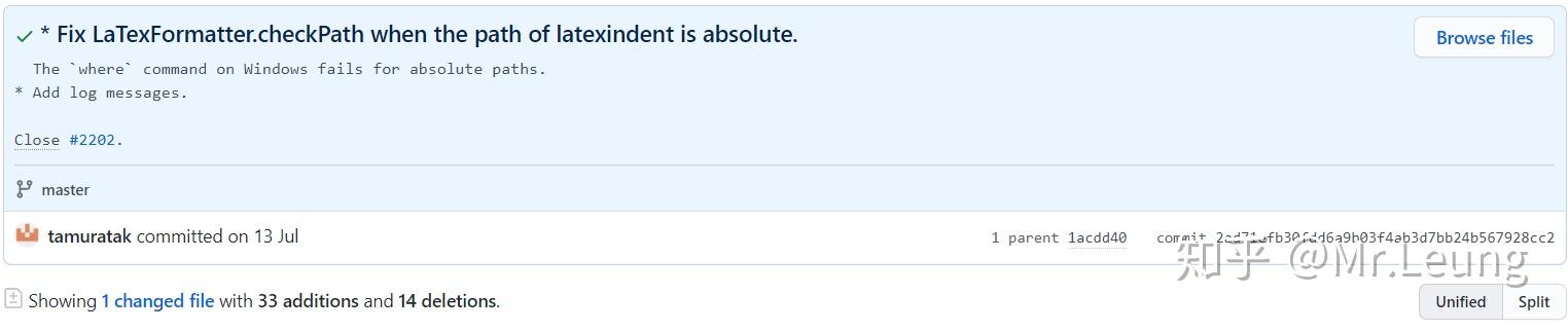 Can't not find latexindent in PATH!解决方案 - 知乎