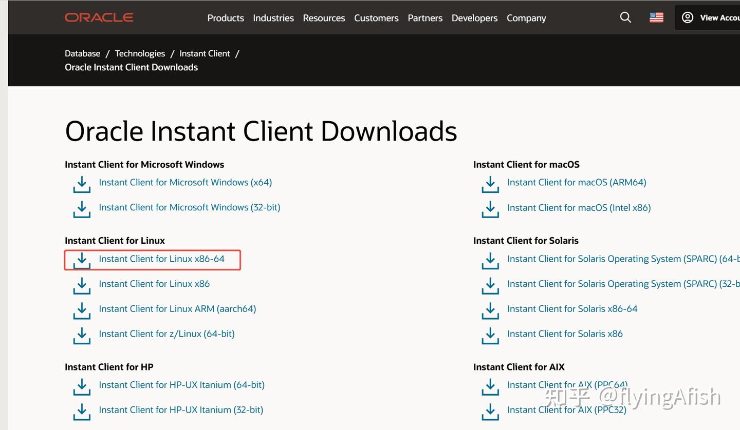 python连接oracle-windows/linux双版本 - 知乎