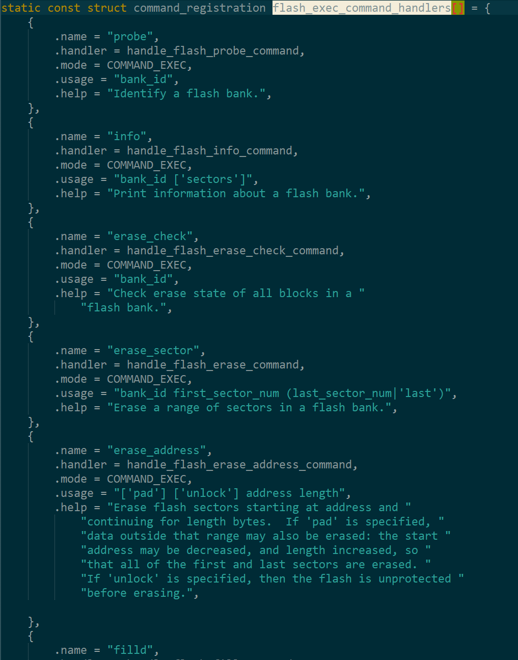 OpenOCD刷写FLASH代码结构浅析(基于RISCV) - 知乎