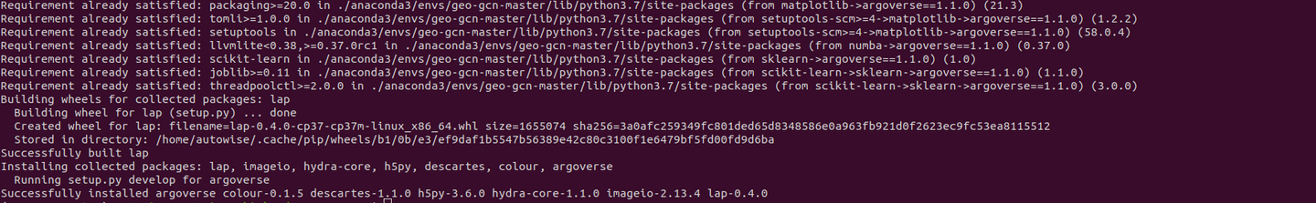 Linux安装argoverse-api踩过的坑 - 知乎