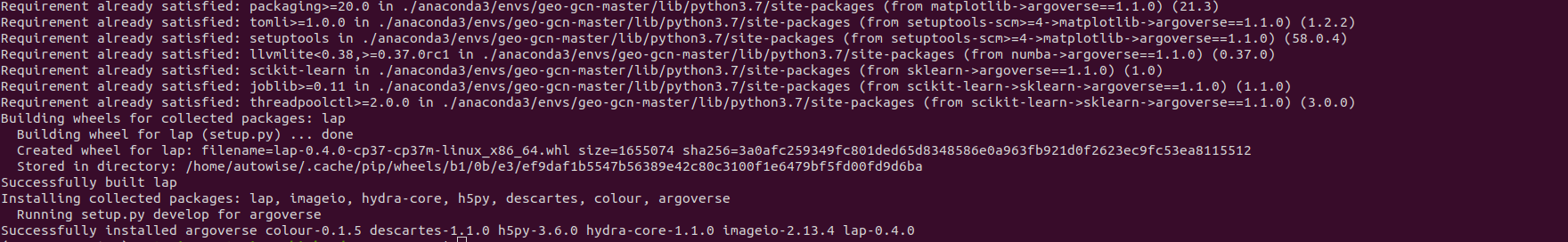 Linux安装argoverse-api踩过的坑 - 知乎
