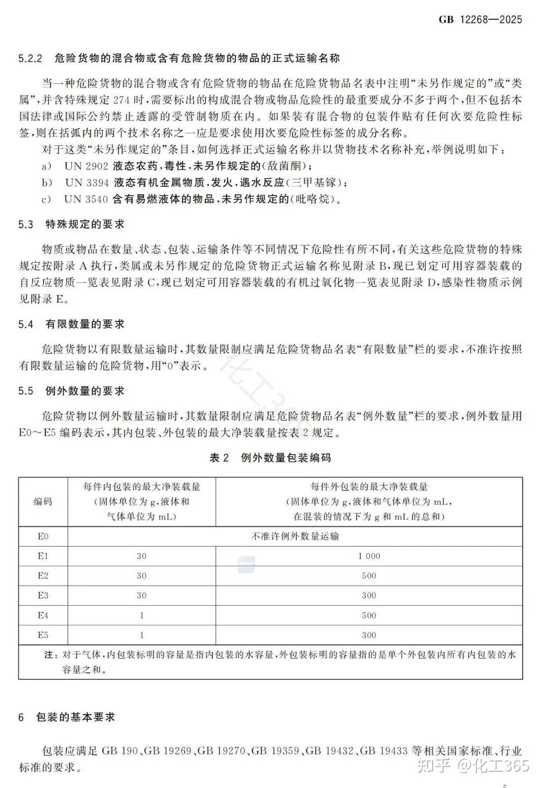 新标发布！GB 12268-2025《危险货物品名表》 - 知乎