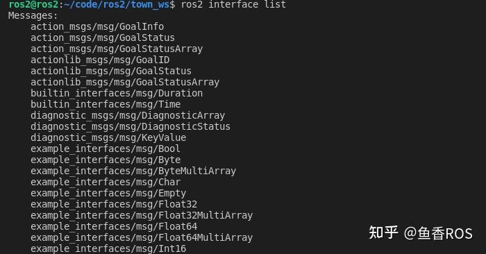 【ROS2机器人入门到实战】ROS2接口介绍 - 知乎