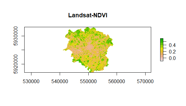 R语言空间数据分析（十）：简单栅格计算——NDVI - 知乎
