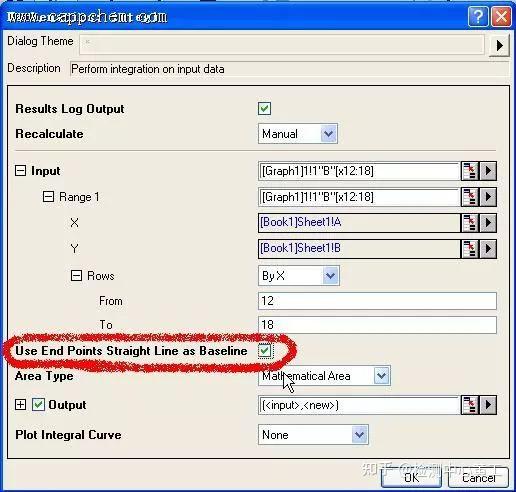 【技能】Origin如何对曲线指定区间积分？ - 知乎
