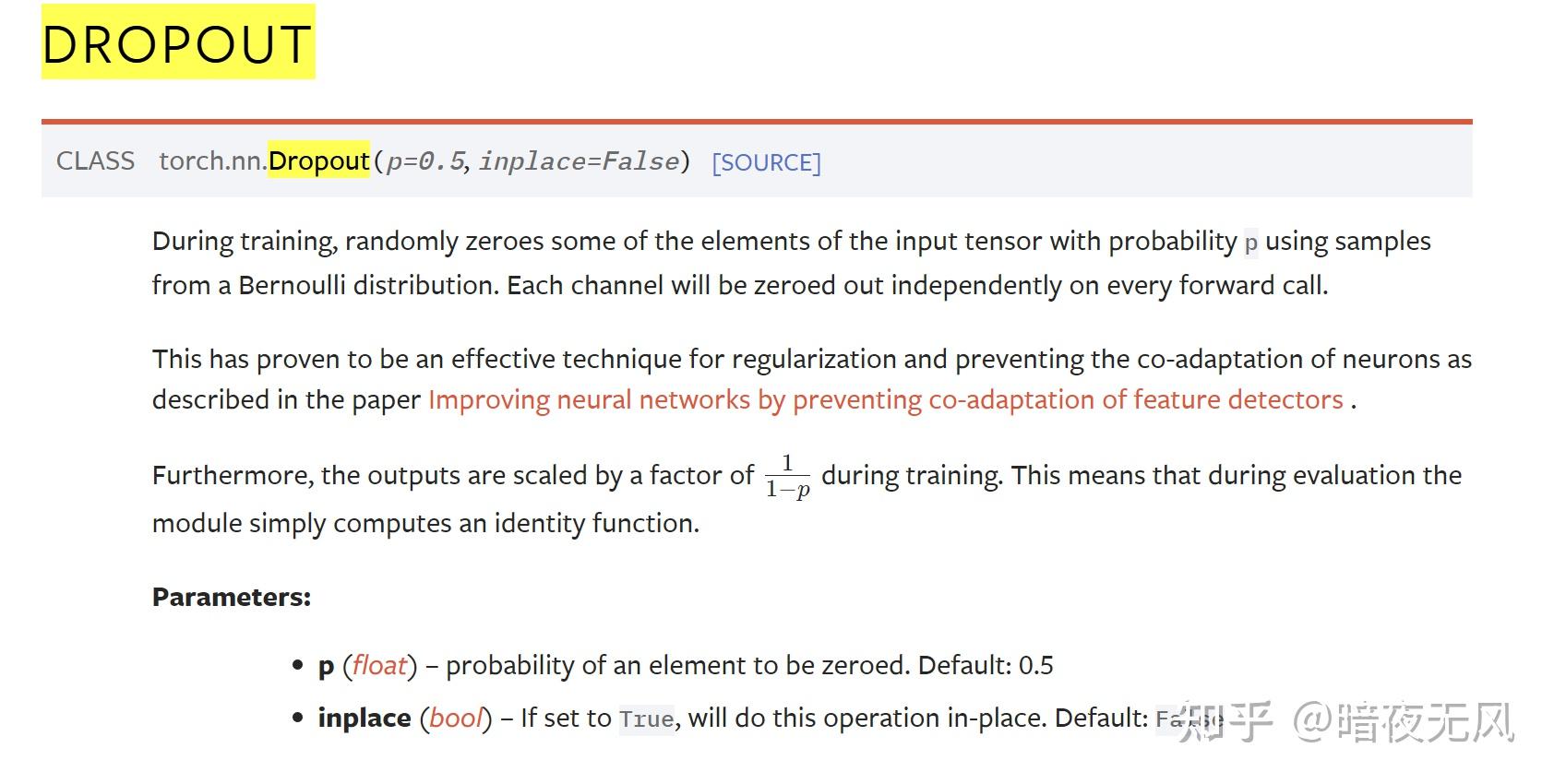 无脑入门pytorch系列（五）—— nn.Dropout - 知乎