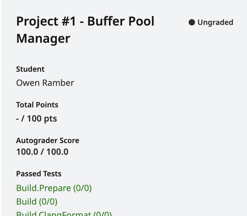 CMU 15-445 2023 SP Project #1 Buffer Pool - 知乎