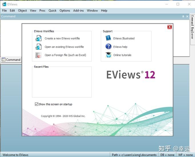 EViews 12.0 安装教程（附安装包下载） - 知乎