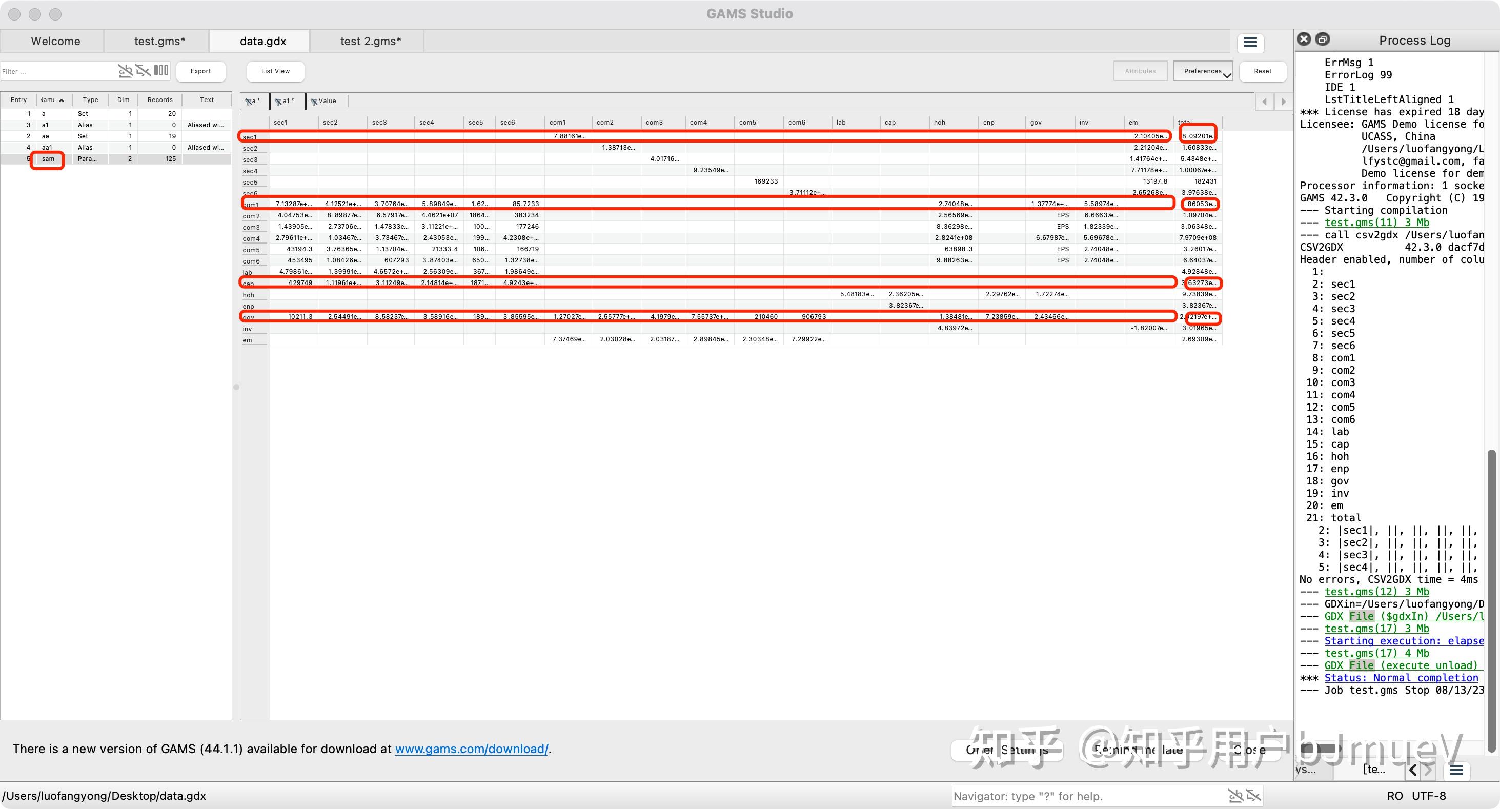 GAMS编写CGE模型代码第二篇：SAM配平代码（社会核算矩阵配平） - 知乎