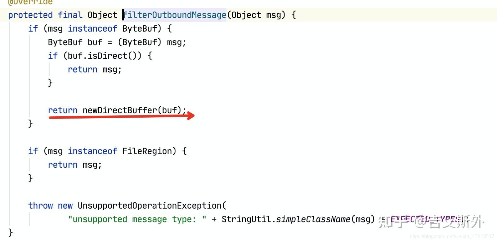 Netty之writeAndFlush浅析 - 知乎