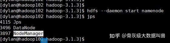 【Hadoop踩坑记】启动HDFS集群时，nameNode服务启动失败 - 知乎