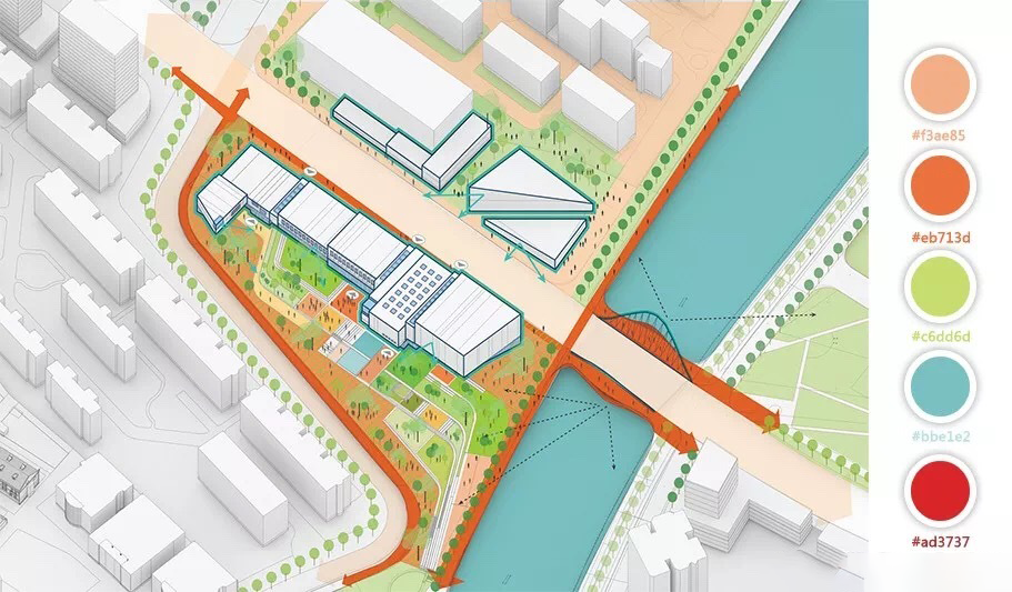 分析图届的扛把子？Sasaki风格分析图值得拥有（Sasaki风格色卡图标笔刷及作品集） - 知乎