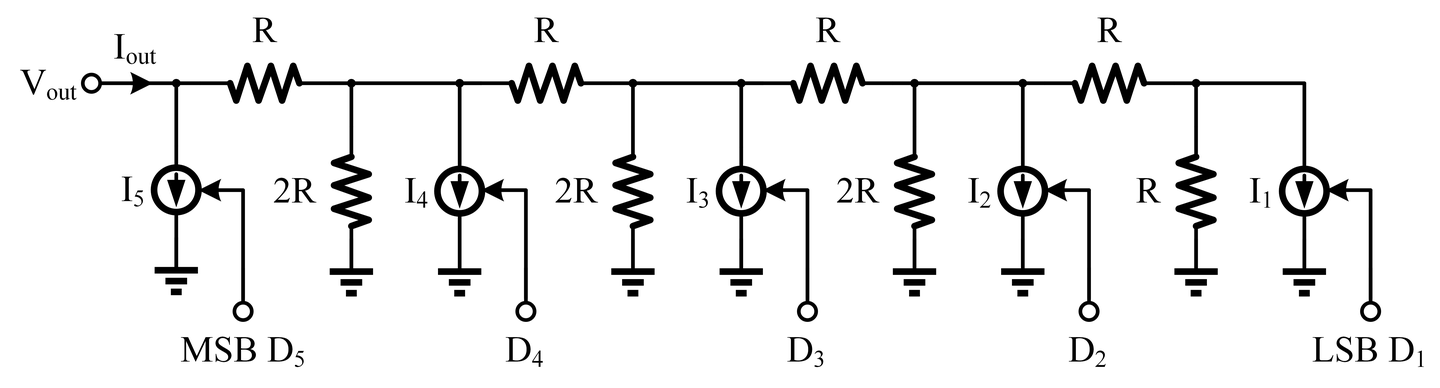 王小桃带你读文献： R-2R与C-2C梯形网络 The R-2R and C-2C Ladders - 知乎