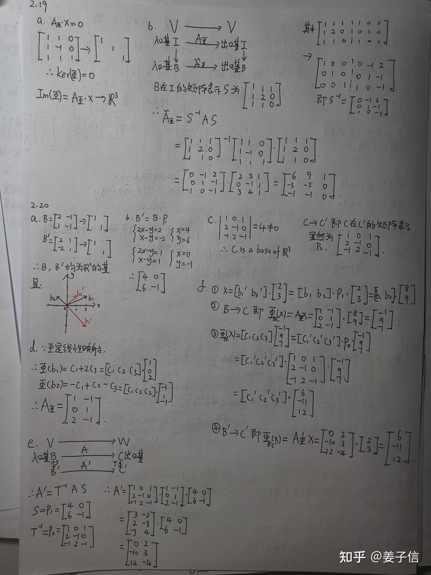 mml_MATHEMATICS FOR MACHINE LEARNING_习题答案 - 知乎