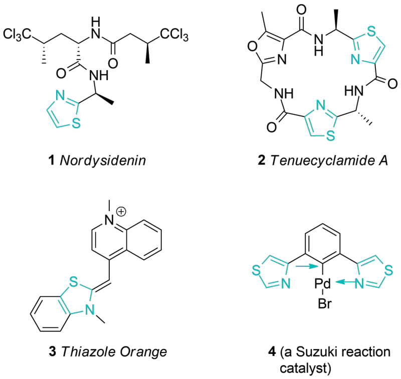 1,3-噻唑砌块在天然产物和合成材料中的应用 - 知乎