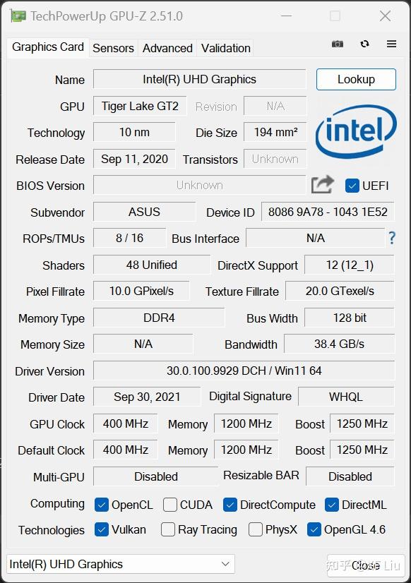 intel 酷睿i3 1115G4性能与事实 - 知乎