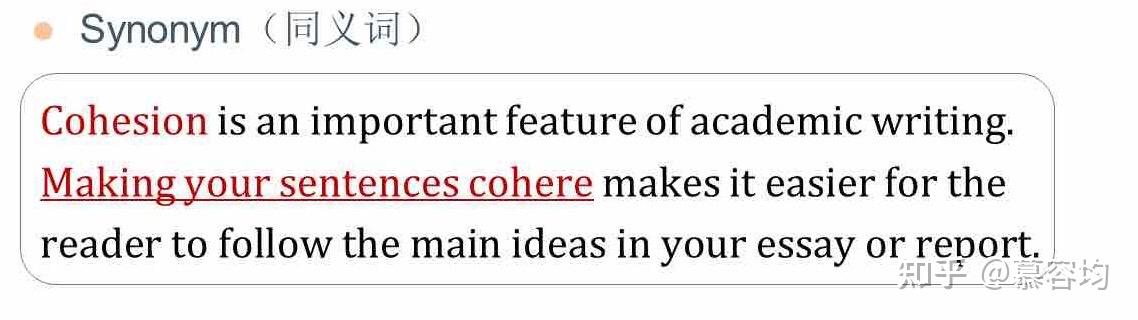 Academic English Writing [Cohesion and Coherence] - 知乎