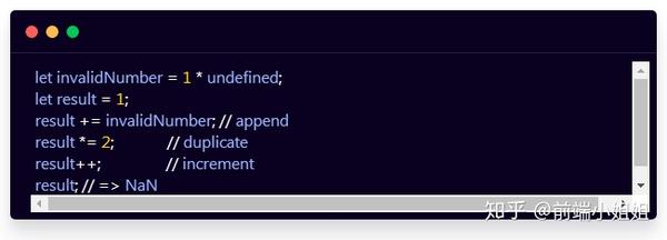 Web前端：JavaScript中的NaN是什么？ - 知乎