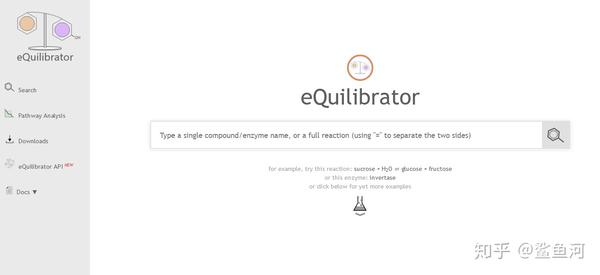 eQuilibrator:生化热力学分析工具 - 知乎