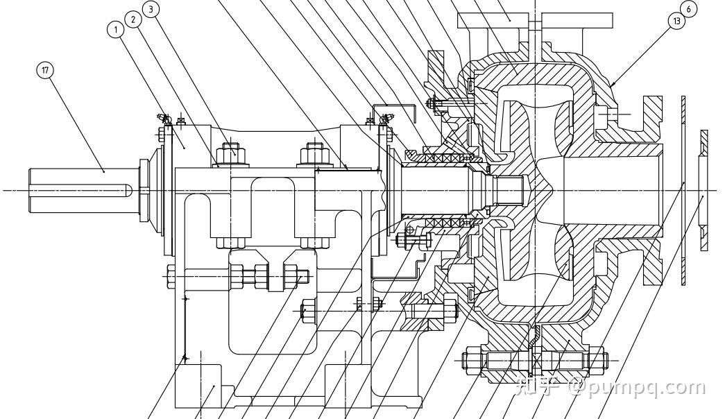 4/3DD-AH渣浆泵_4/3D-AH泥浆泵配件表 - 知乎