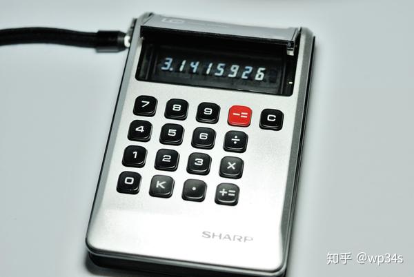 1973年的SHARP EL-805液晶计算器，你一定没有见过玻璃制造的电路板 - 知乎