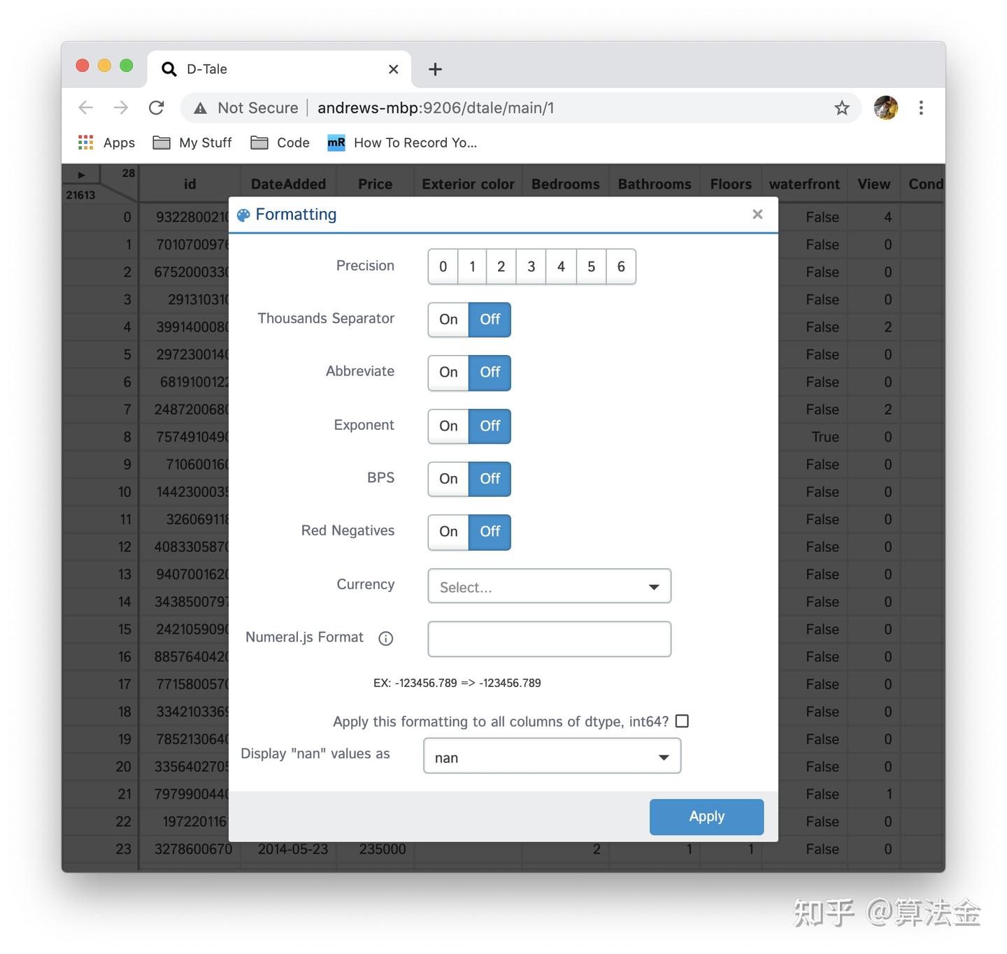 Dtale，一个神奇的 Python 库 - 知乎