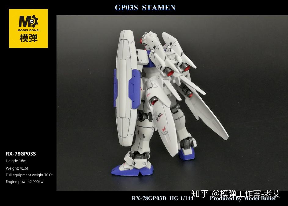 【模弹工作室】镇宅神物HG GP03D石斛兰 制作实录 - 知乎