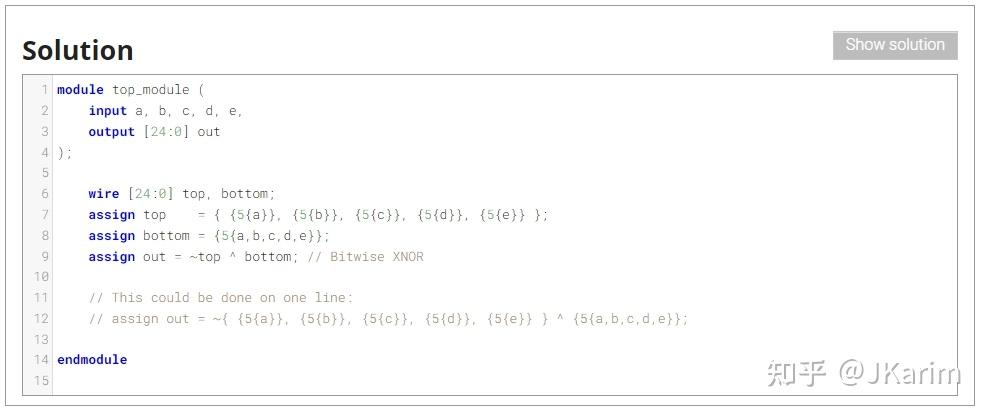 HDLBits题解及答案记录（1~19） - 知乎