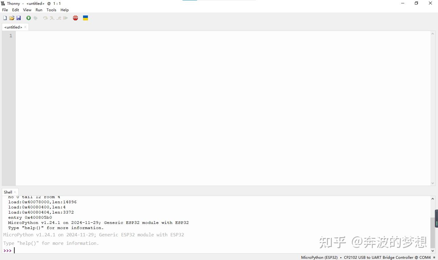 Thonny+MicroPython+ESP32环境配置 - 知乎