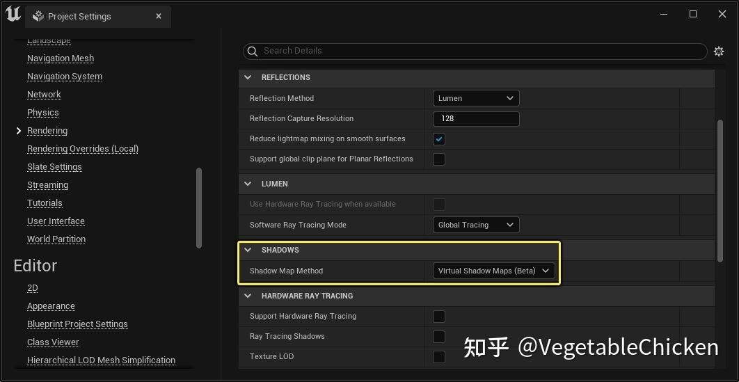 （官方转载）UE5 虚拟阴影贴图 （VirtualShadowMaps）的优势和局限性 - 知乎