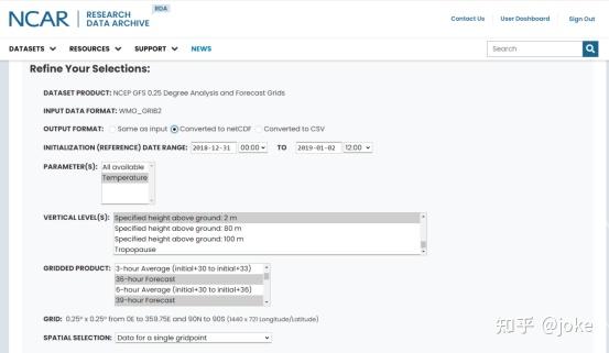 GFS全球数值天气预报历史数据下载 - 知乎