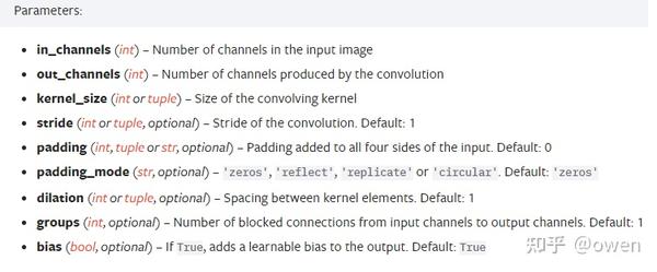 Pytorch学习笔记之Conv2D卷积 - 知乎
