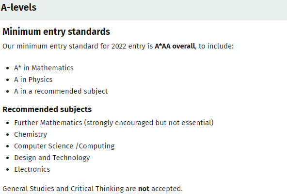 UCL修改A-Level推荐选课清单！从牛剑G5录取画像出发，聊聊选课的门道！ - 知乎