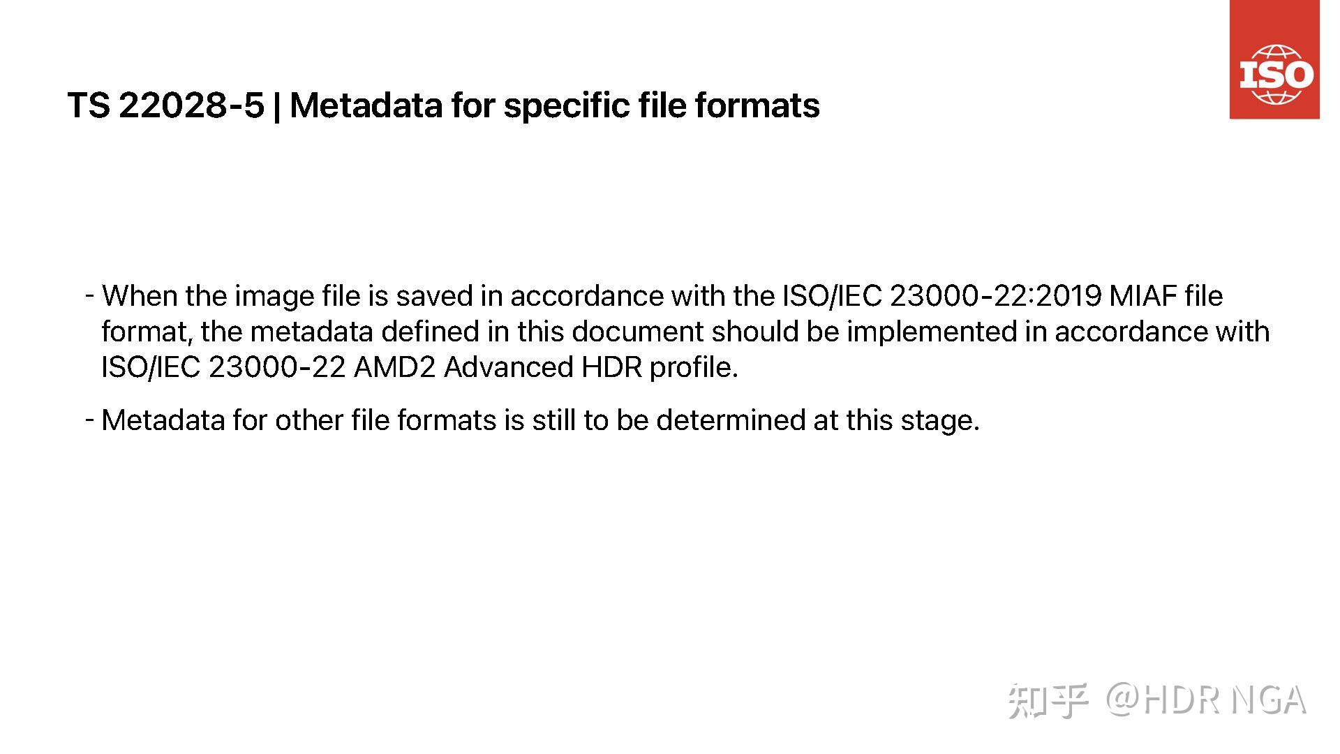 HDR图片的标准文档！ISO HDR 22028-5 - 知乎